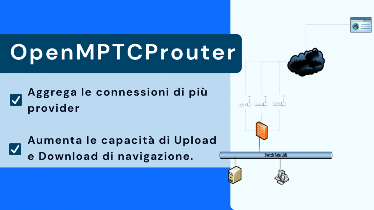 OpenMPTCPRouter – Una Soluzione MultiPath TCP OpenMPTCPRouter – Una Soluzione MultiPath TCP